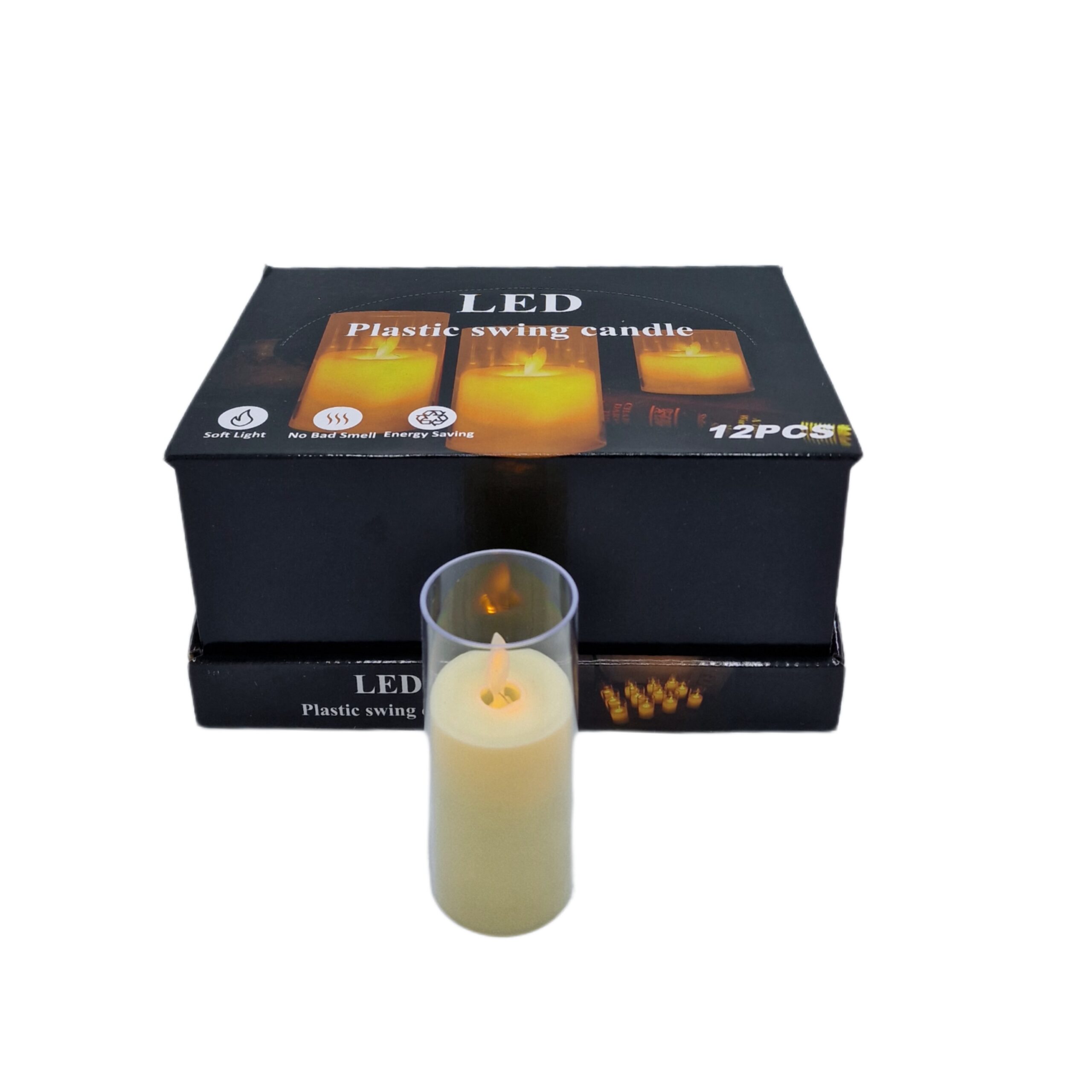 Lumanari led 12/SET 5cm x H 12,5cm M – DecoToys.ro
